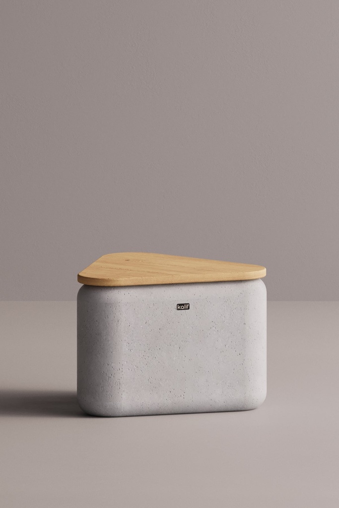 Modular System Triangle Bench Nirvana | Concrete Bench | Kalif Design